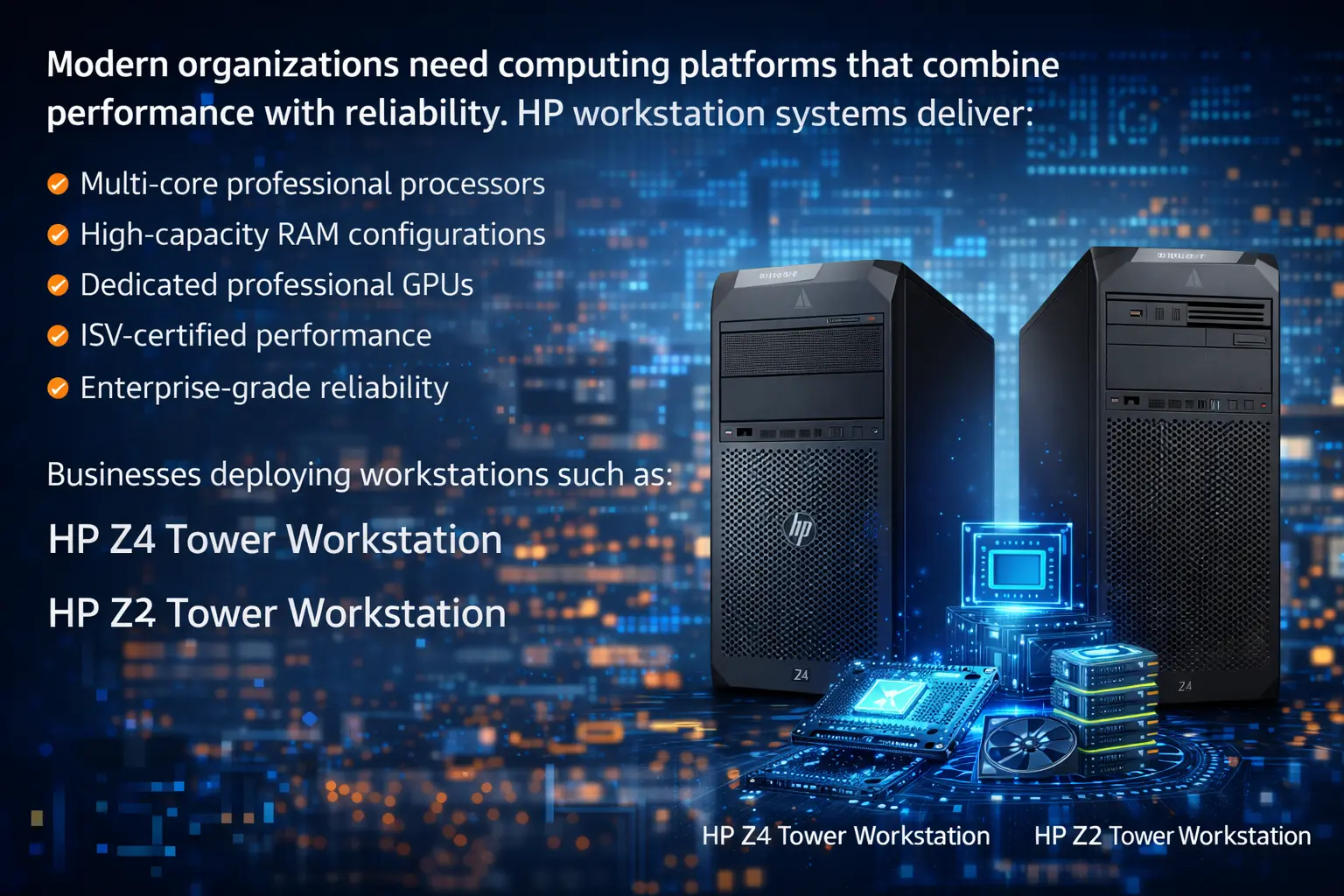 HP Workstations in Dubai for Professional Performance