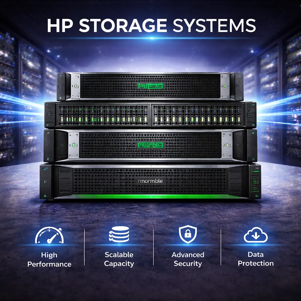 HP Storage Systems in UAE | Data Storage Solutions by Janasys